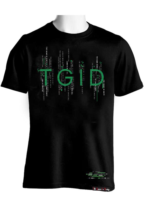 TGID MATRIX T-SHIRT(BLK/GREEN) – TGID/Awareness & Sports Apparel